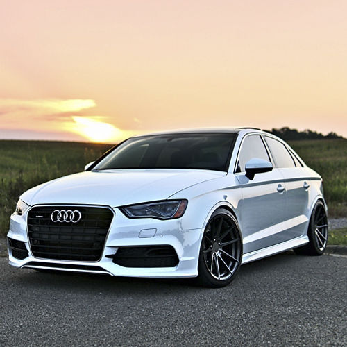 2015 Audi A3 - Rotiform BUC - Black | Wheel Pros